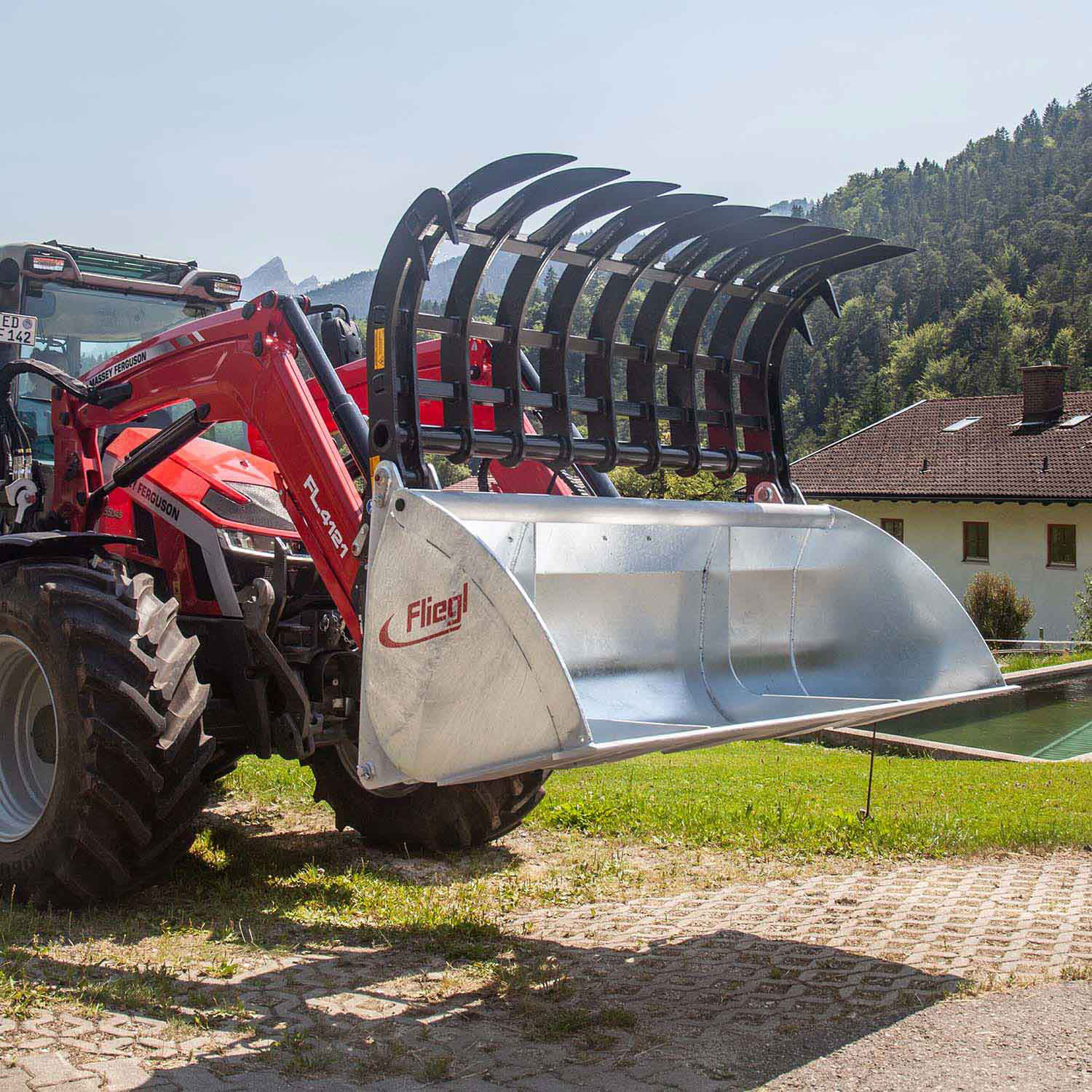 Standard silage grab bucket - Buckets by Fliegl Agro-Center GmbH